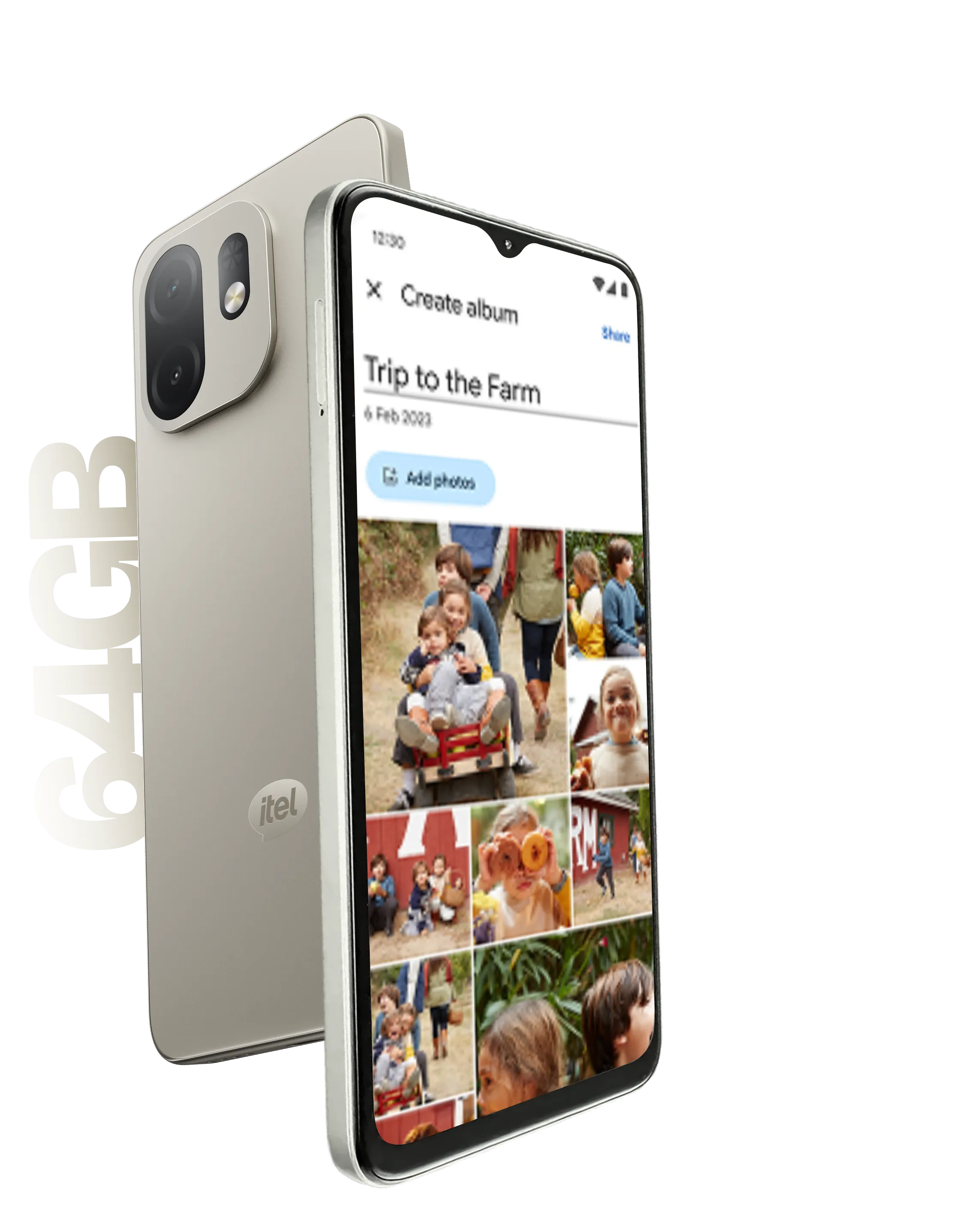 With 64GB of internal storage, the Zeno 100 can store thousands of ...